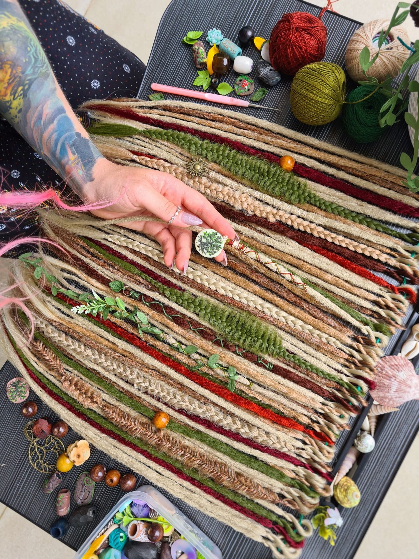 Any Custom Straight Dreadlocks - dreadscorner.com