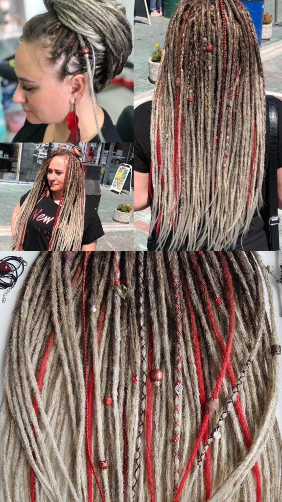 Any Custom Straight Dreadlocks - dreadscorner.com
