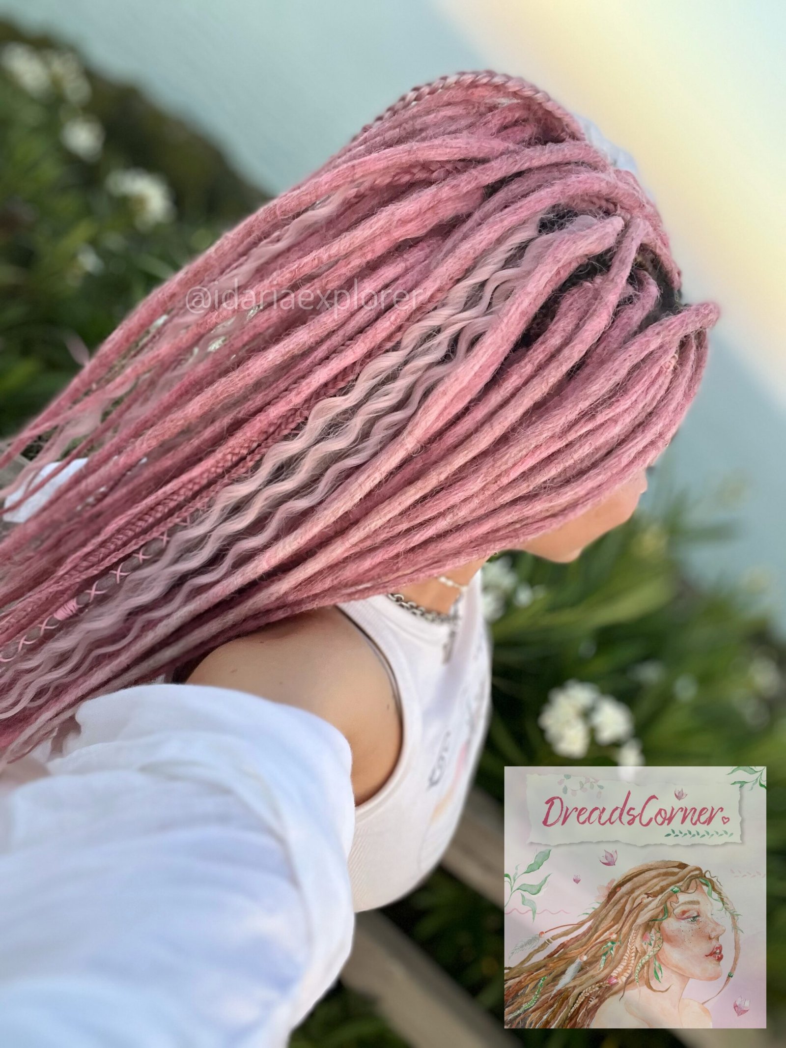 Any Custom Smooth Soft Dreads - dreadscorner.com