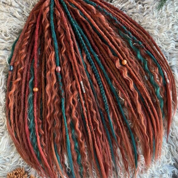 Any Custom mix of different Dreadlocks styles in one set - dreadscorner.com