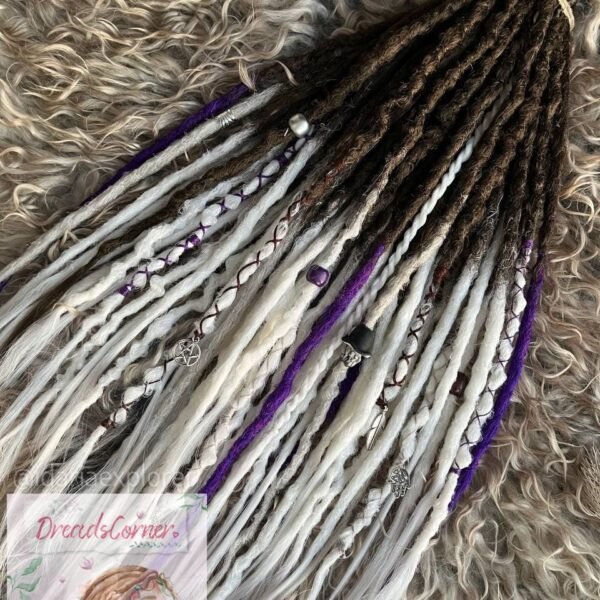 Any Custom mix of different Dreadlocks styles in one set - dreadscorner.com