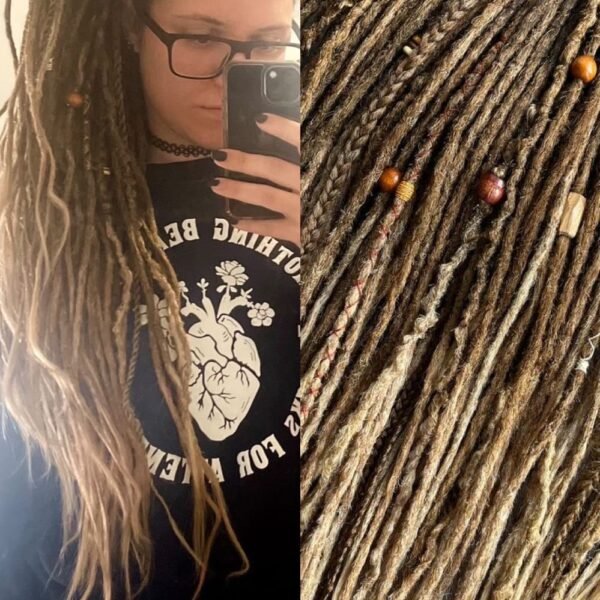 Any Custom mix of different Dreadlocks styles in one set - dreadscorner.com
