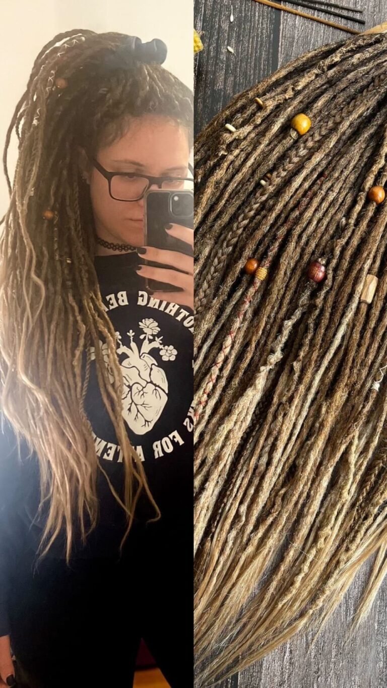 Any Custom mix of different Dreadlocks styles in one set - dreadscorner.com