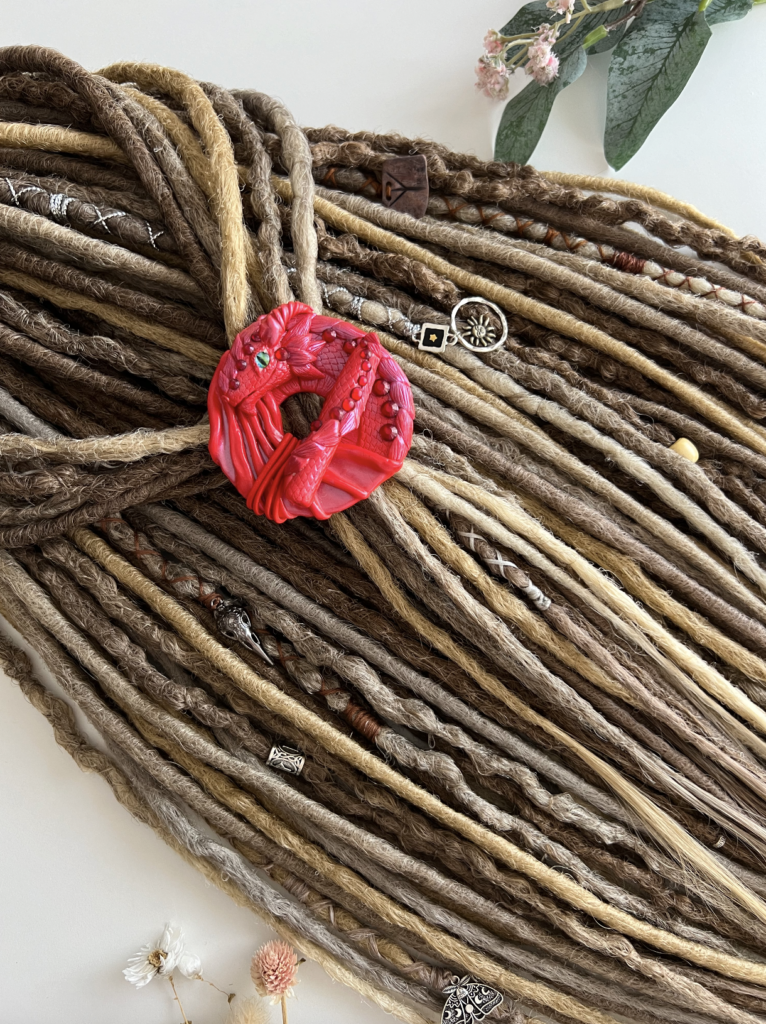 Handmade Dreadlock Pin – Unique & Ready to Ship - dreadscorner.com