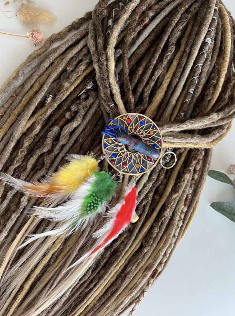 Handmade Dreadlock Pin – Unique & Ready to Ship - dreadscorner.com